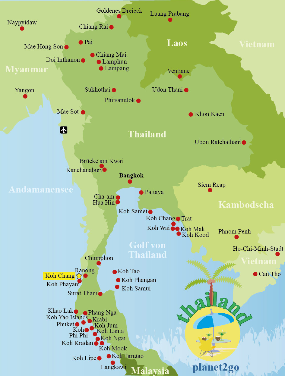 Koh Chang (Ranong): Alle Tipps für den perfekten Urlaub